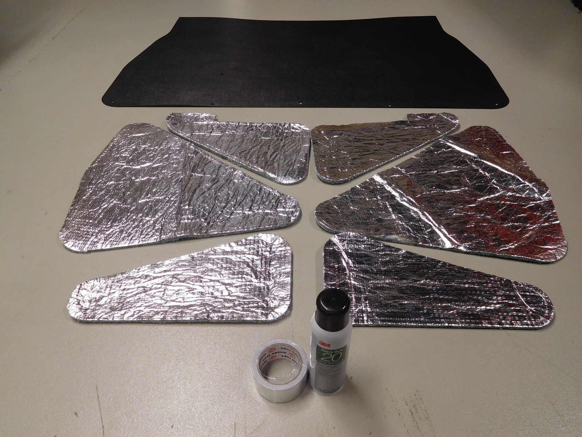 ABS Hood Insulation Kit, 80-86-Broncograveyard.com