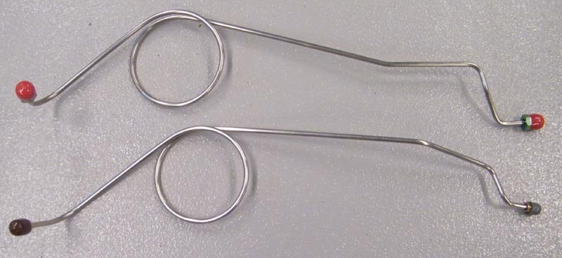 Bronco Master Cylinder Lines, 1976-77 Stanless Steel Hard Lines ...