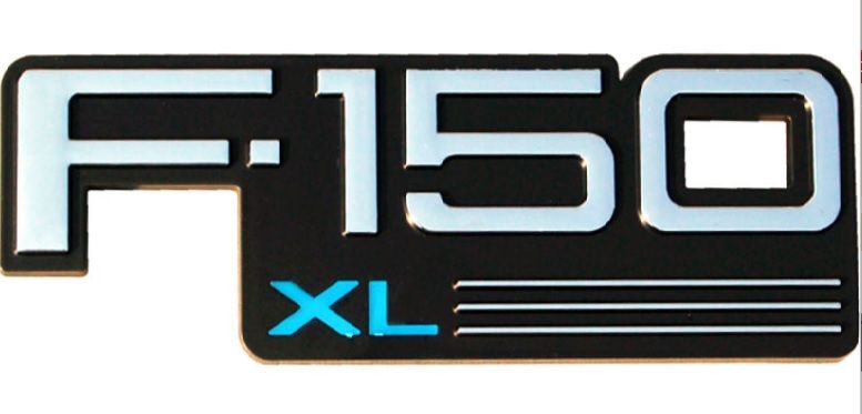 1992-1996 Ford F-Series Truck F150 XL Emblem-Broncograveyard.com